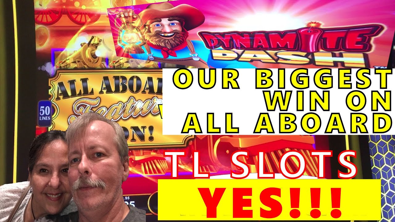 All Aboard Dynamite Dash Slot Machine Bonus Feature. Our Biggest win on ...