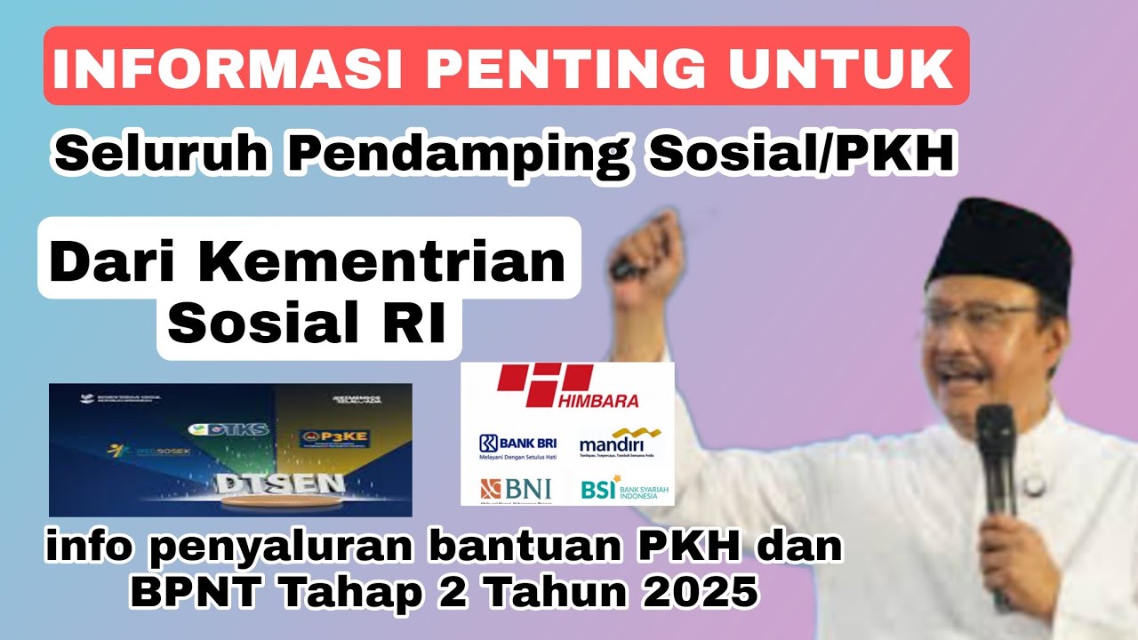 INFORMASI PENTING Untuk Seluruh Pendamping Sosial/Pendamping PKH Dari ...