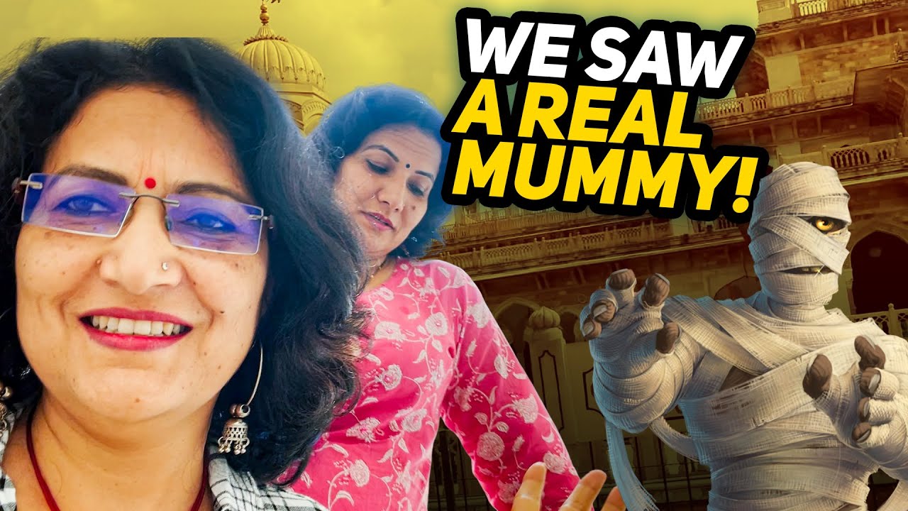 WE SAW A REAL MUMMY !!! - YouTube