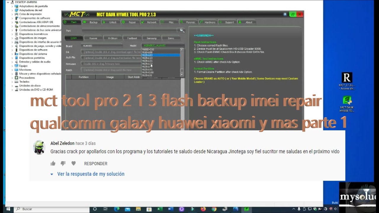 mct tool pro 2 1 3 flash backup imei repair qualcomm galaxy huawei ...