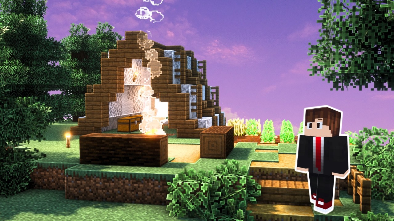 Building my Forever Minecraft World | Odd Builds Ep 1 - YouTube