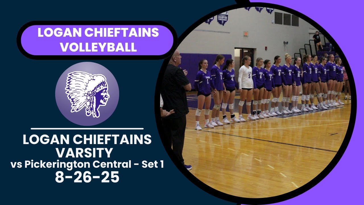 Logan Chieftains Volleyball vs Pickerington Central Tigers - Set 1 / 8 ...