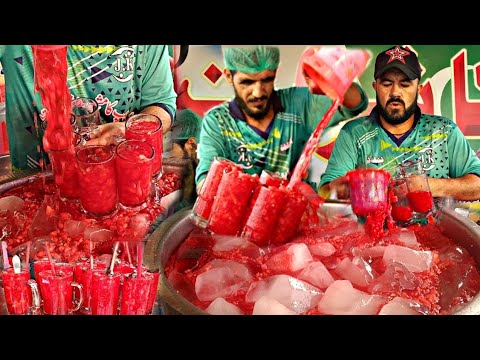 Famous Watermelon Juice | Amazing Tarbooz ka Sharbat - Fastest ...