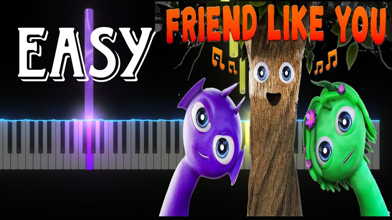 Incredibox Sprunki - Friend Like You (Easy Piano Tutorial) - YouTube