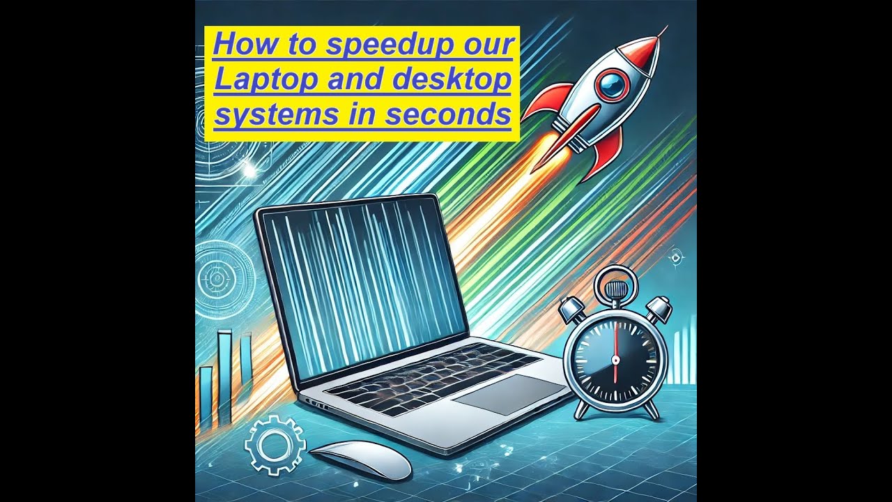 How to speedup our Laptop and desktop systems in seconds - YouTube