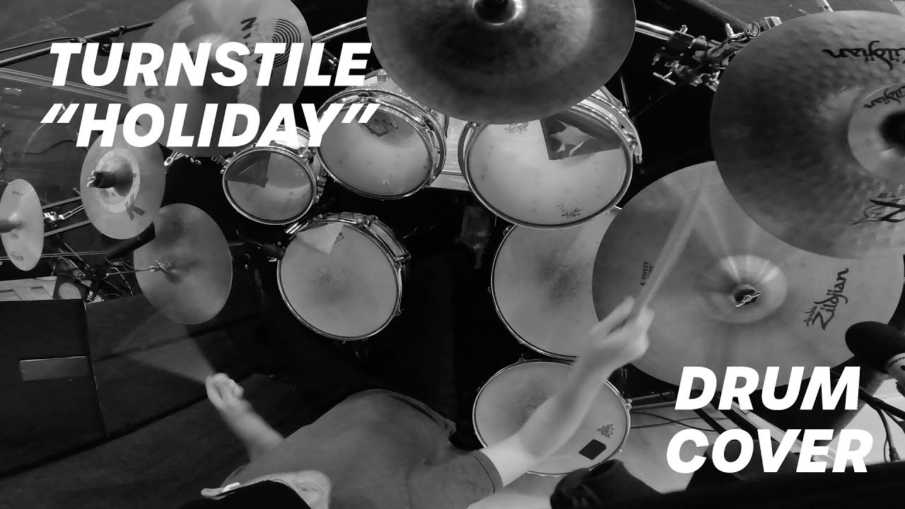 Turnstile - "Holiday" DRUM COVER - YouTube