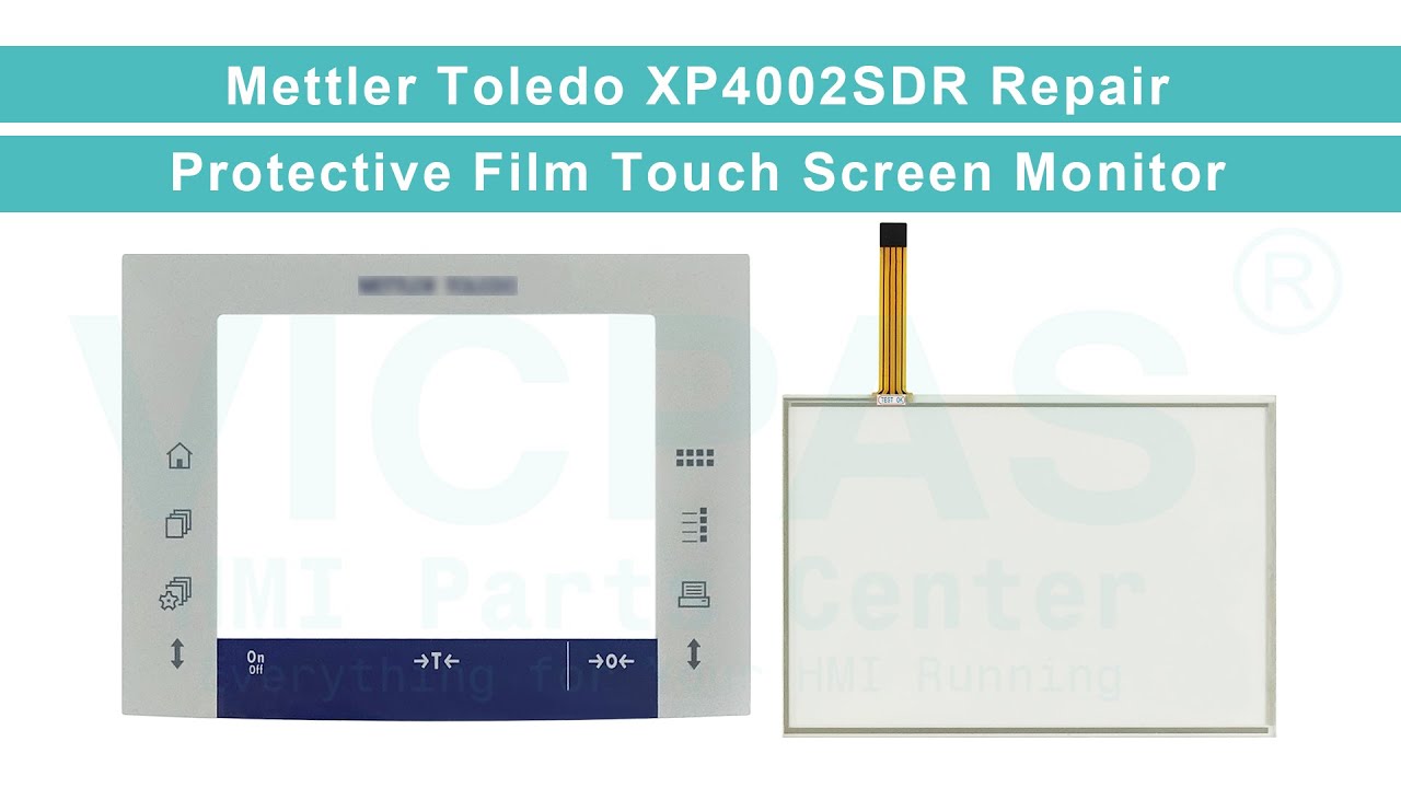 METTLER TOLEDO XP4002SDR Mettler Toledo Touch Screen Glass Protective ...
