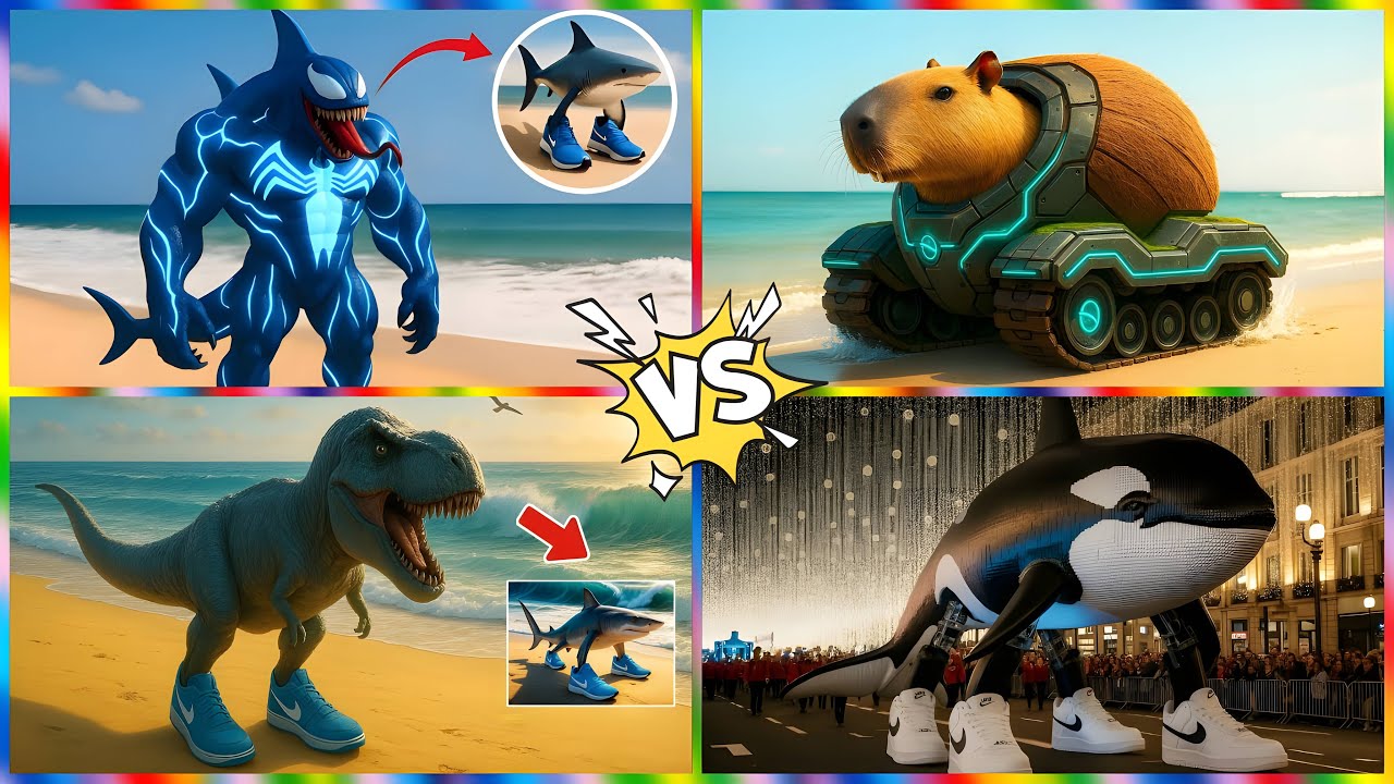 BRAINROT VENOM🆚BRAINROT ROBO TANK🆚BRAINROT DINOSAUR🆚BRAINROT LEGO ...