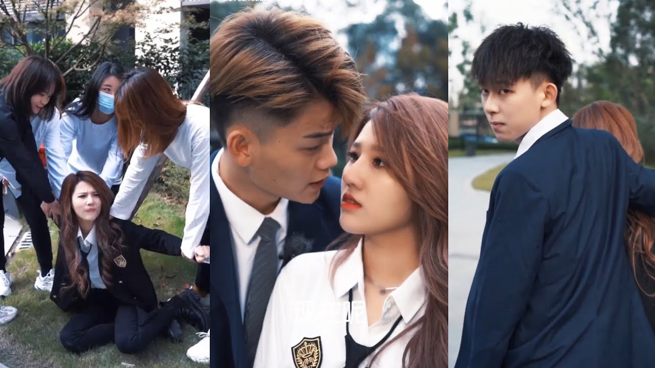 High School Love Story | Mafia girl love in school #EP2 - YouTube