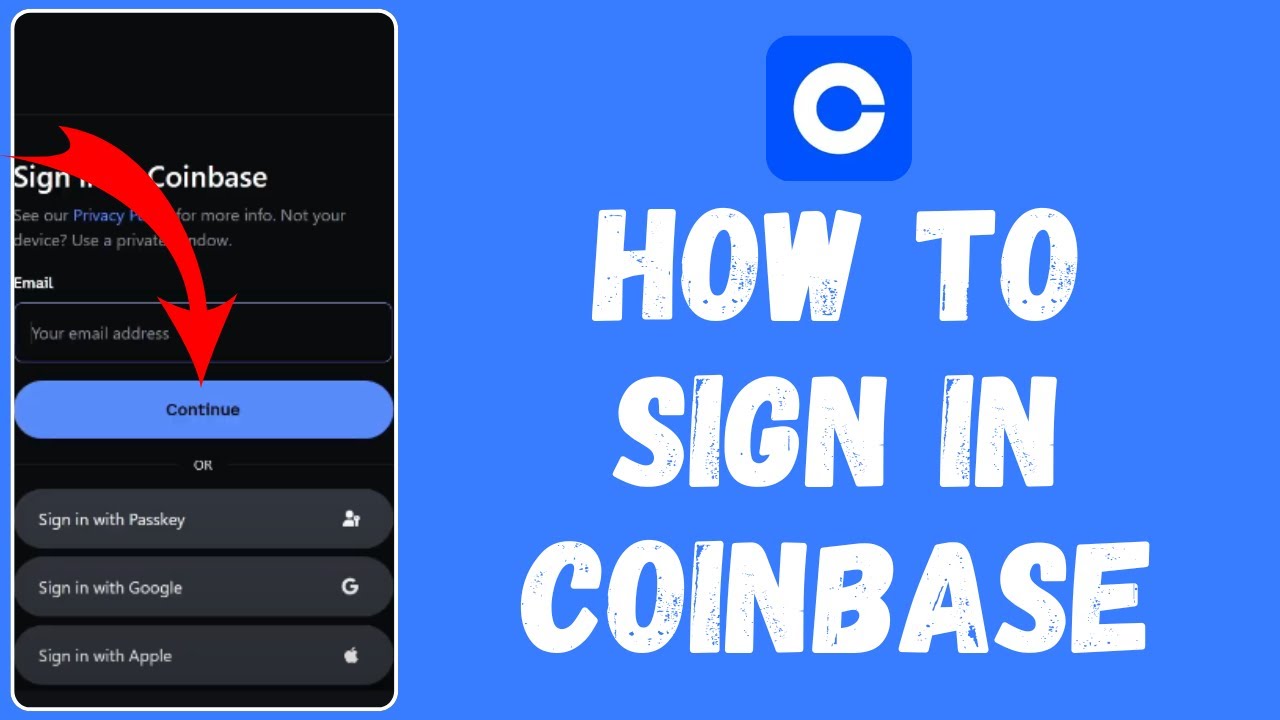 How to Sign In Coinbase Account (2024) | Login to Coinbase Account ...