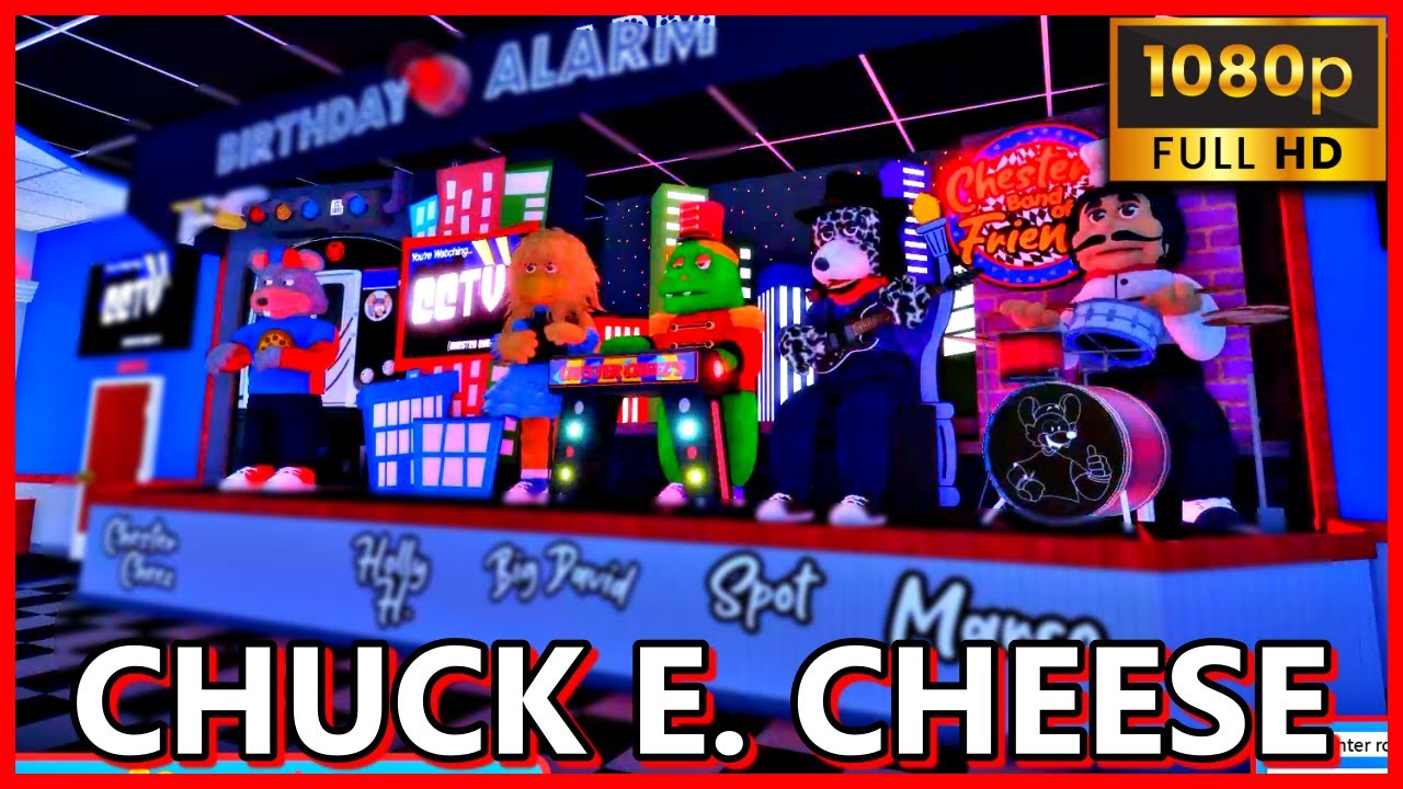 CHUCK E. CHEESES SIMULATOR #1 (🍕Chester Cheez's Pizza Roleplay🕹️ ...