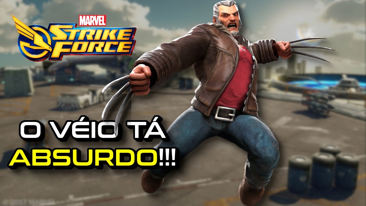 TUDO sobre o Velho Logan!!! | Marvel Strike Force - YouTube