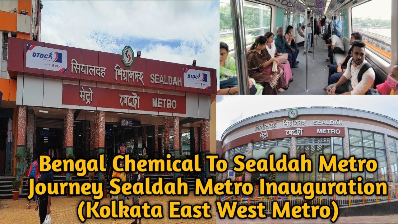 Bengal Chemical To Sealdah Metro Journey |Sealdah Metro Station ...