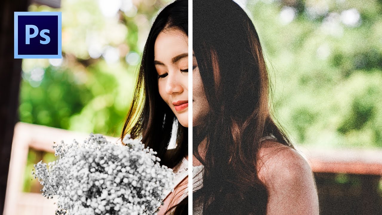 1 Phút Tạo ẢNH PHIM Trong Photoshop | 1 Minute FILM LOOK in Photoshop ...