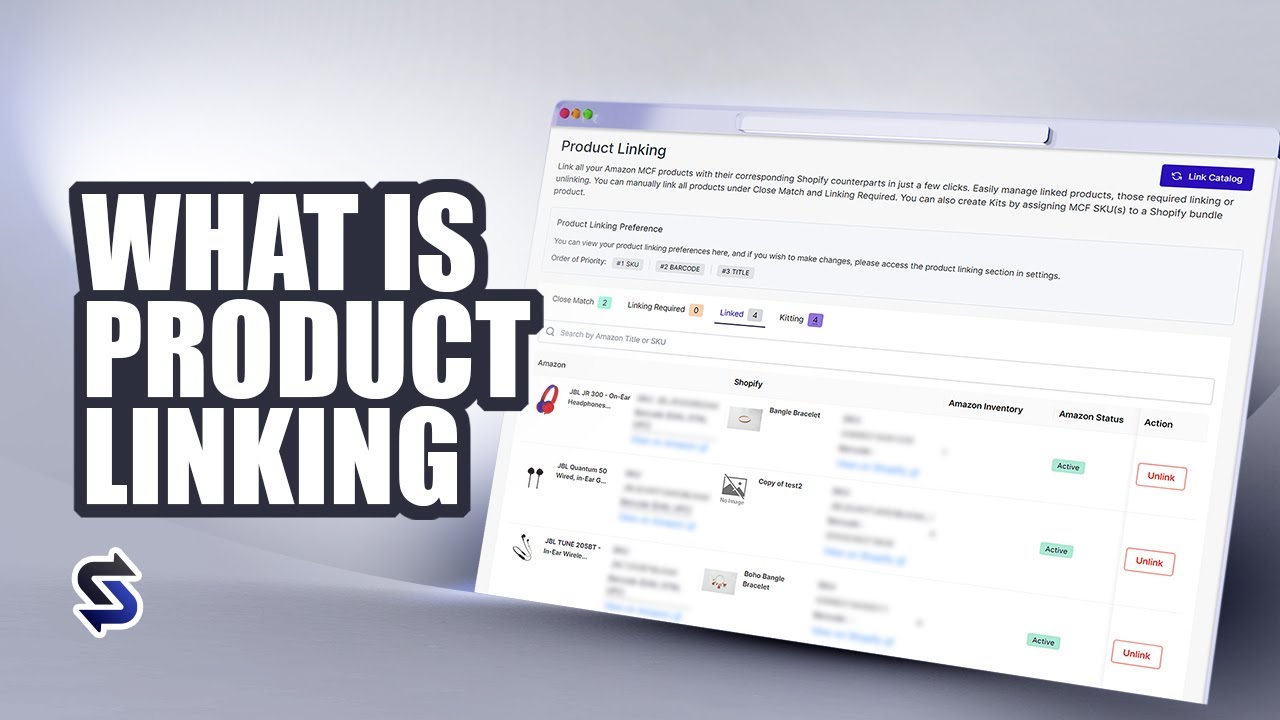 What is product linking & how to link products manually? - YouTube