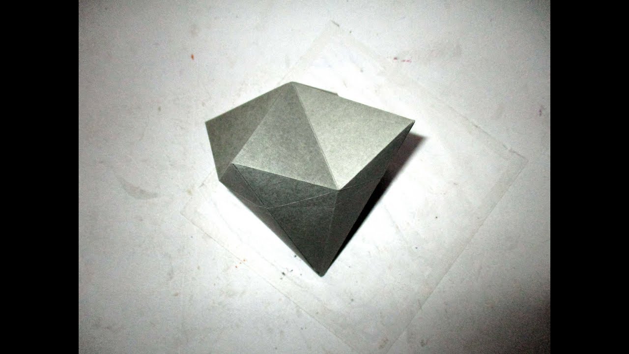 How To Make DIY Paper Origami Diamond | Full Tutorial By Sugi Majhi ...