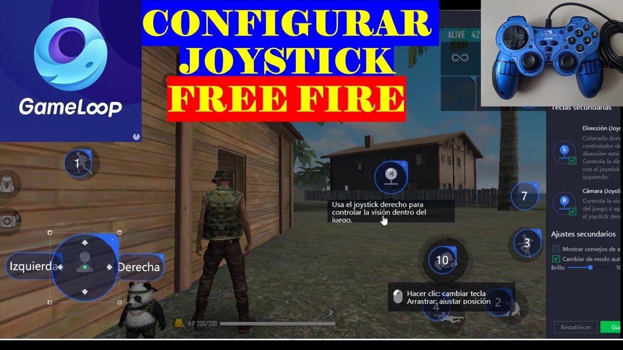 🔥🎮👾CONFIGURACIÓN DE BOTONES JOYSTICK CONTROL JUEGO FREE FIRE👾🎮🔥 - YouTube