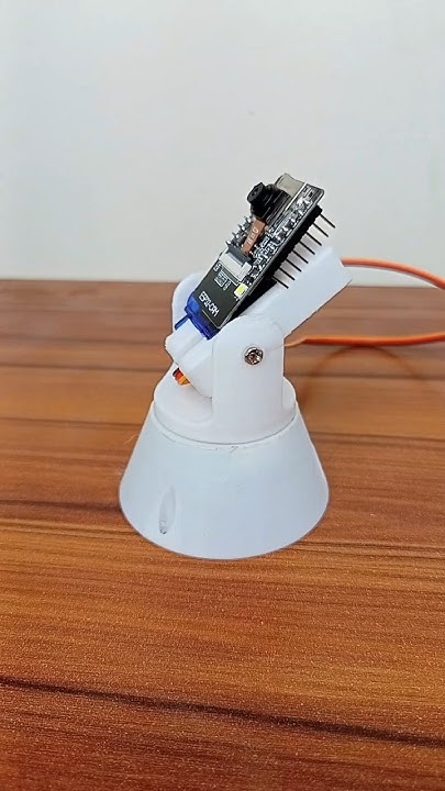 2 axis rotatable camera. Servo motor. ESP32-cam. Experiment Lab BD ...