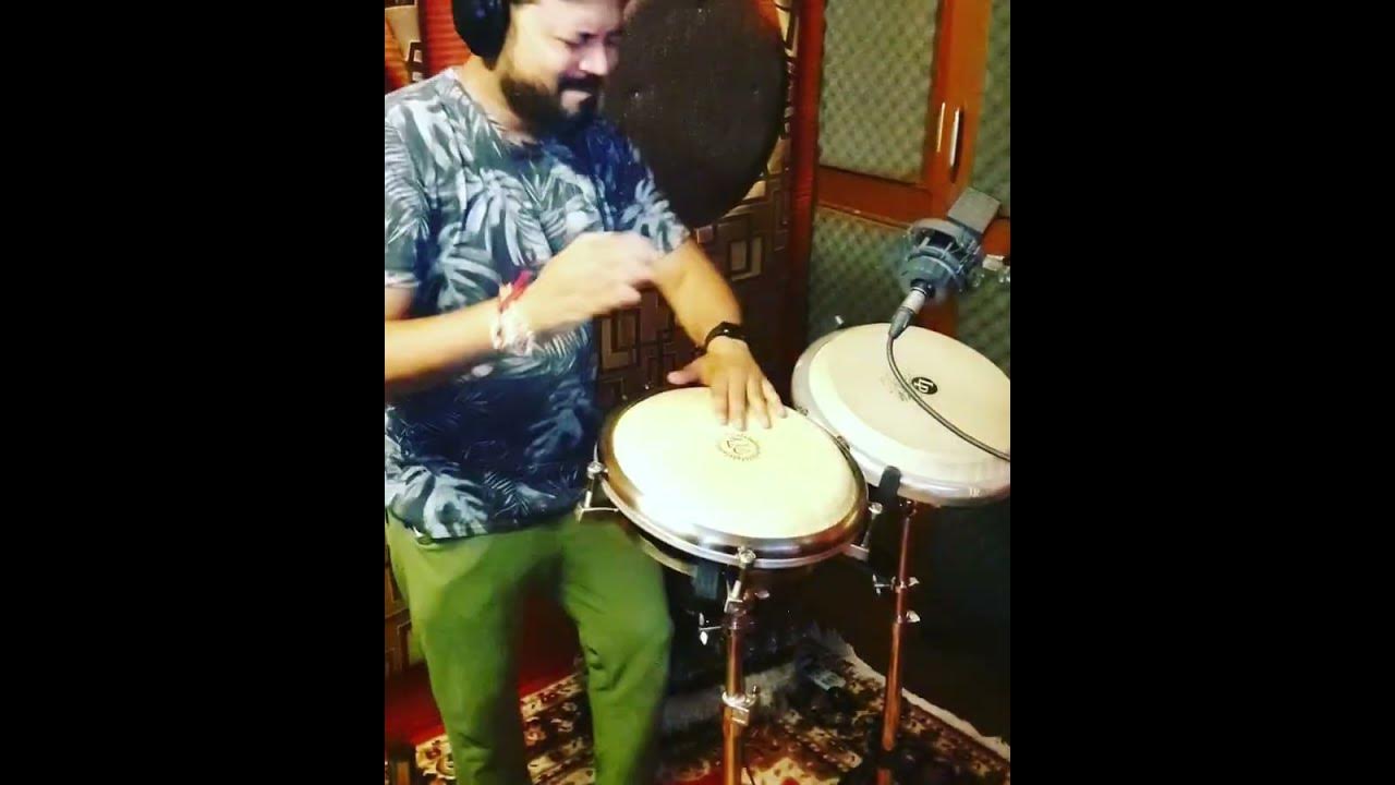 Recording Time Pankaj Beniwal Conga Dubbing Movie Song Zindagi Jaggu Ki Lalten Youtube