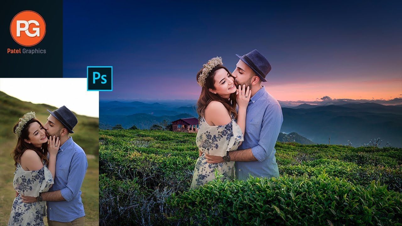 How to edit pre-wedding Couple Photo Editing photos in photoshop for ...