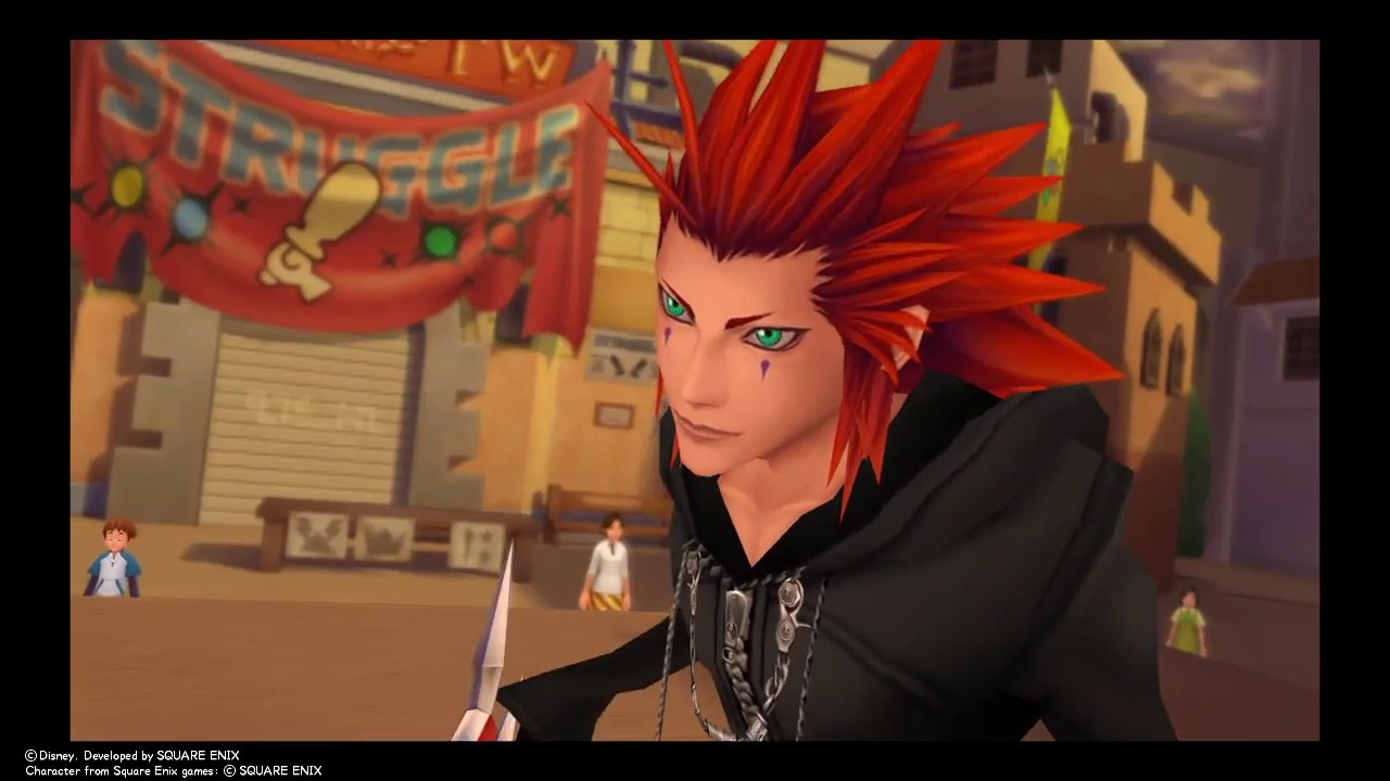 Kingdom Hearts 2 Final Mix - Axel I ( Level 1 Critical Mode ) - YouTube