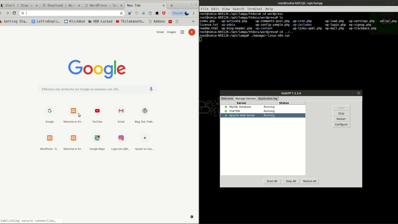 How To Install Wordpress On Linux YouTube How To Install Wordpress On Linux YouTube
