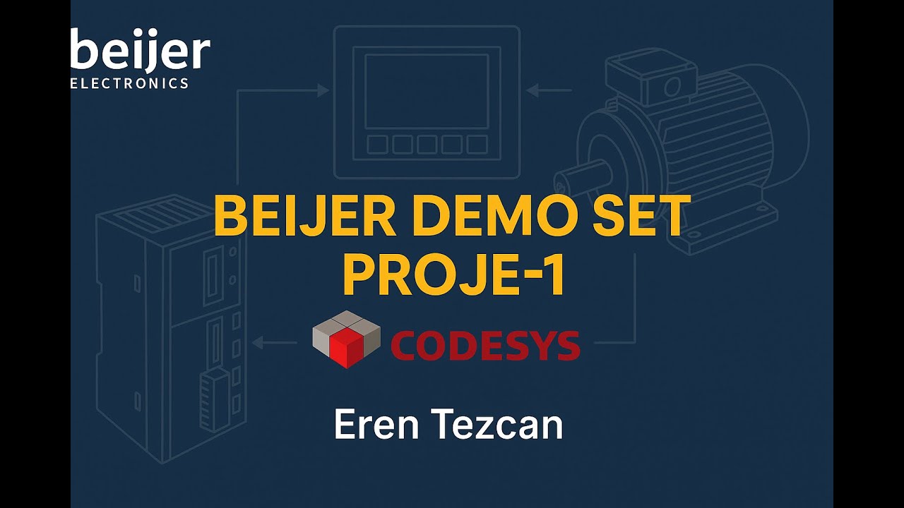 Beijer Electronics Demo Set Proje - 1 - YouTube