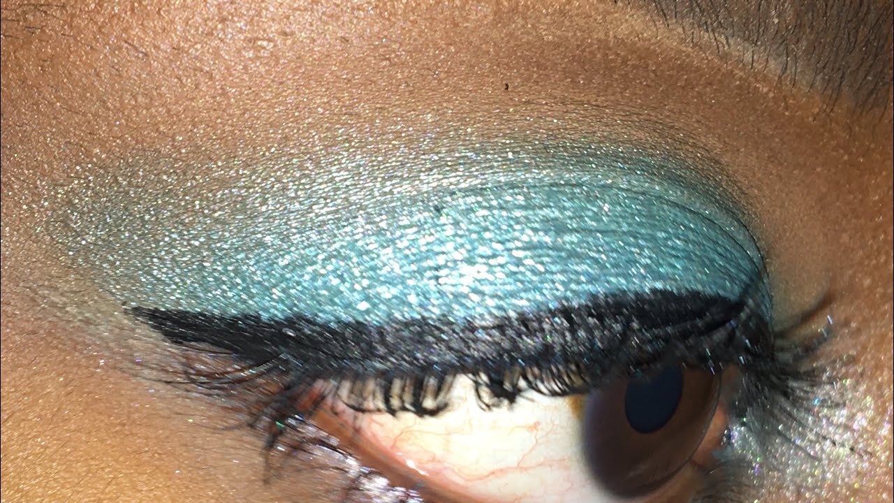 Ocean eyes | Blue makeup look | Color for woc - YouTube