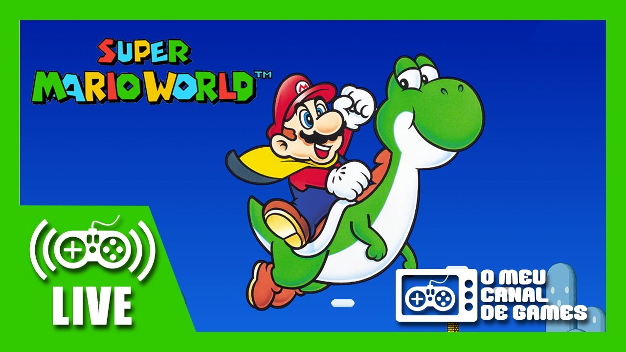 [Live] Super Mario World (Wii U Virtual Console) - Até Zerar AO VIVO ...