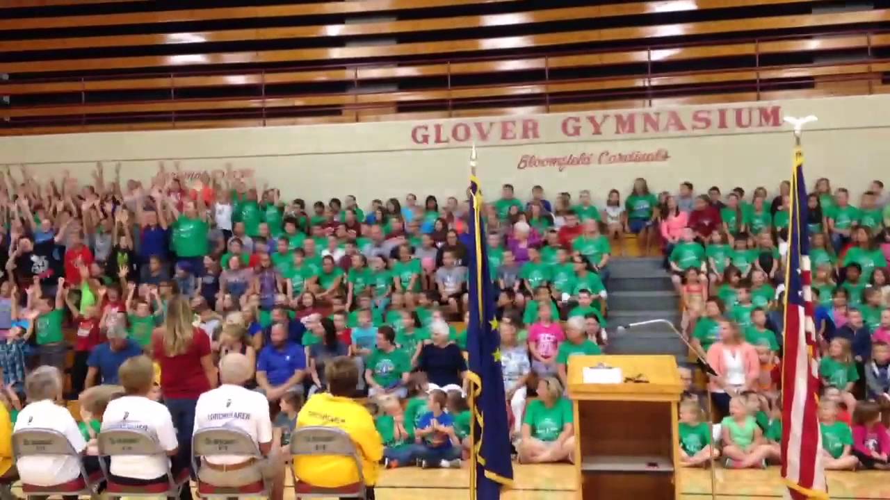 Bloomfield Elementary School - Happy Birthday Indiana - YouTube