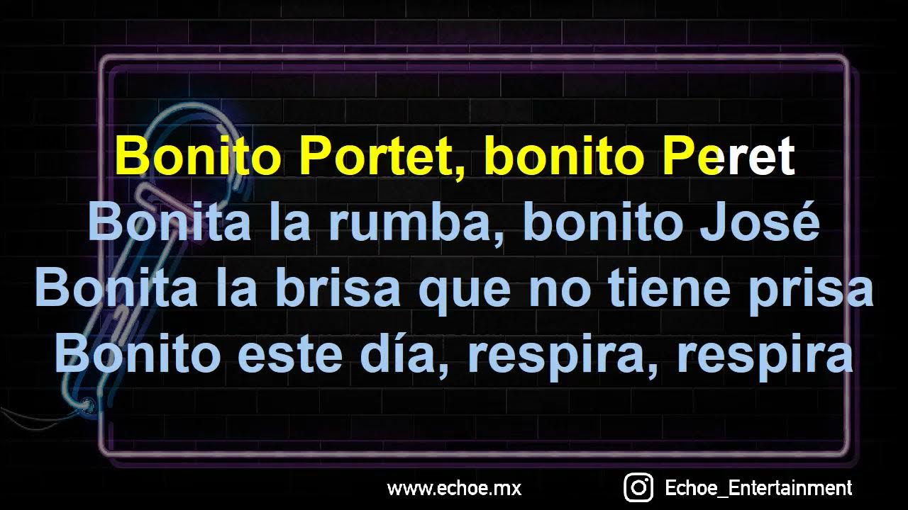 Jarabe de Palo - Bonito (Versión Karaoke) - YouTube