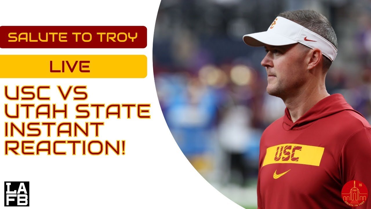 Victory Sunday! USC Trojans Dominate Utah State, Let's Talk About - YouTube