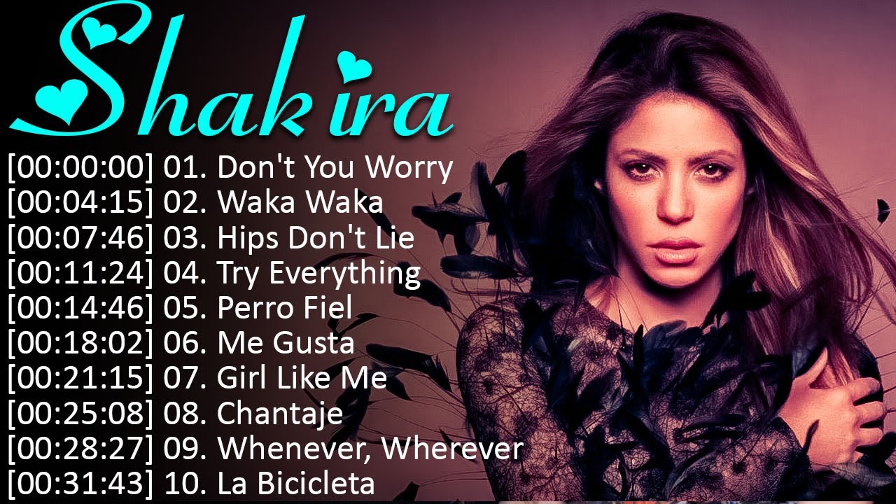 Shakira Mix Exitos 2023 - Grandes Exitos De Shakira - Canciones de ...