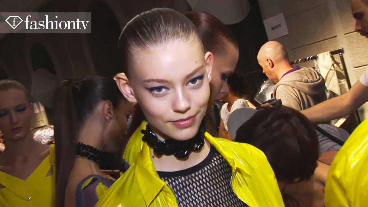 Backstage at Versus with Ruby Aldridge and More | Spring/Summer 2013 ...