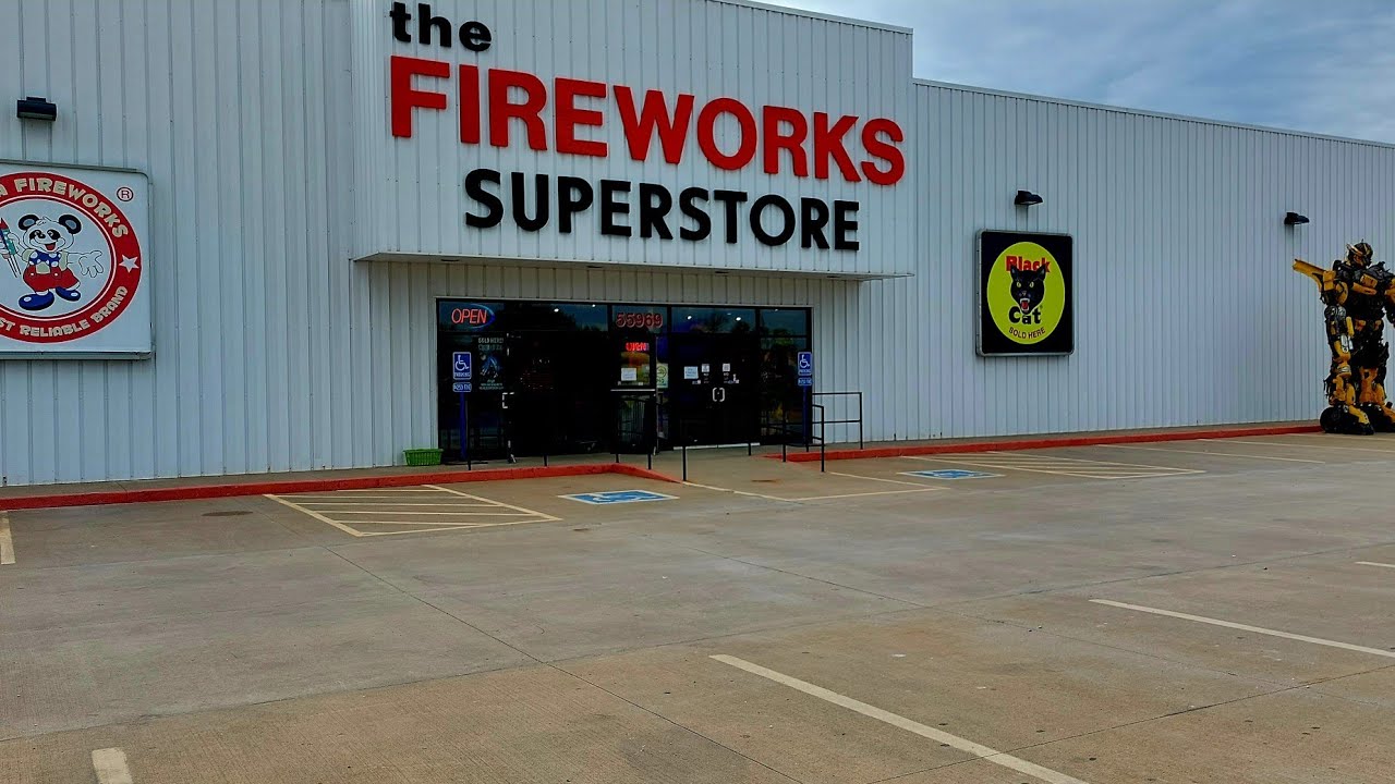 The Fireworks Superstore World's Biggest Firework Store - YouTube