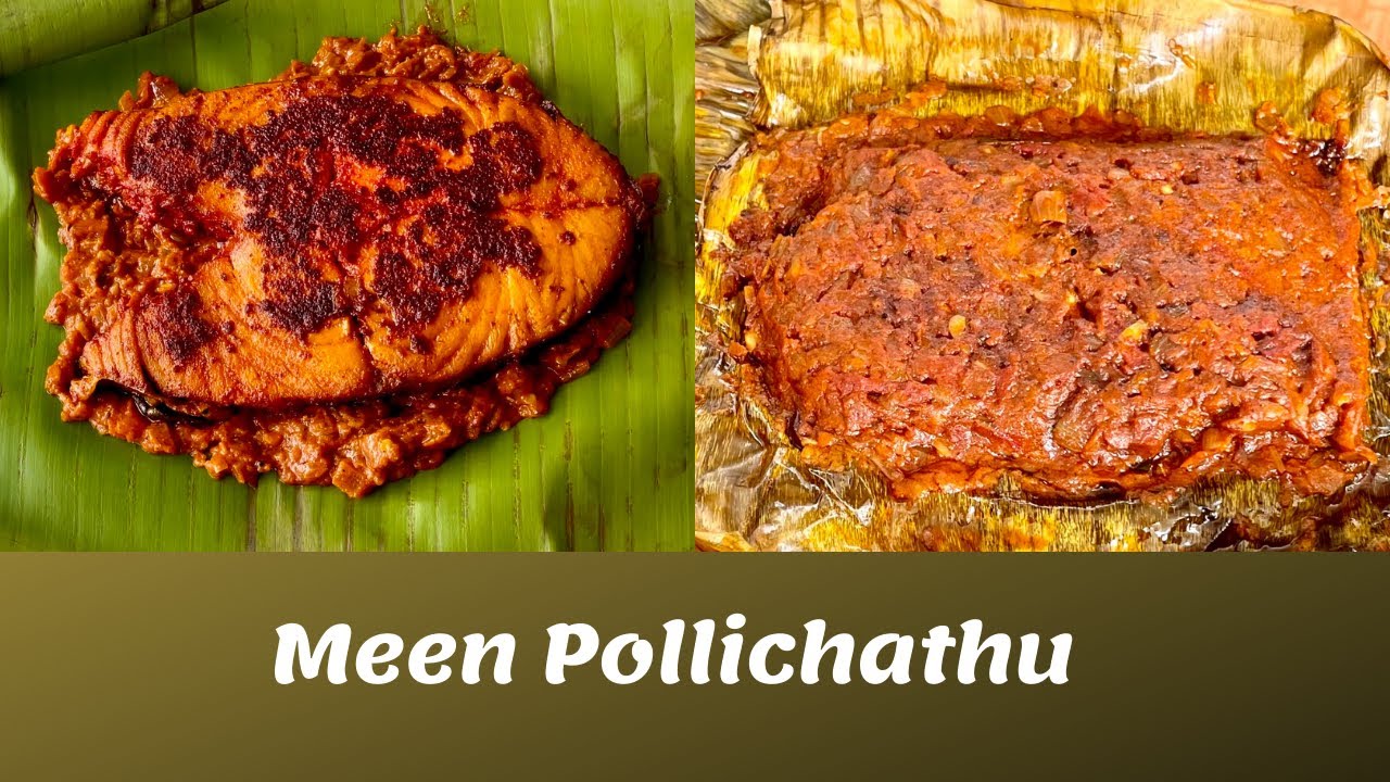 Kerala Style Meen Pollichathu || Mackerel Fish Pollichathu || Vanjaram ...
