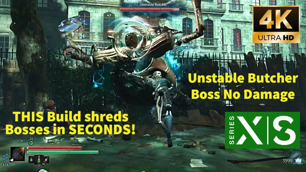 SteelRising: Unstable Butcher Boss Fight (NO DAMAGE) Dancer Build Guide ...