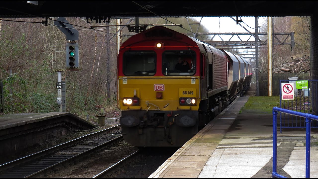 DB Cargo Class 66 No. 66149 on 4F01 Pendleton - Toton North Yard ...