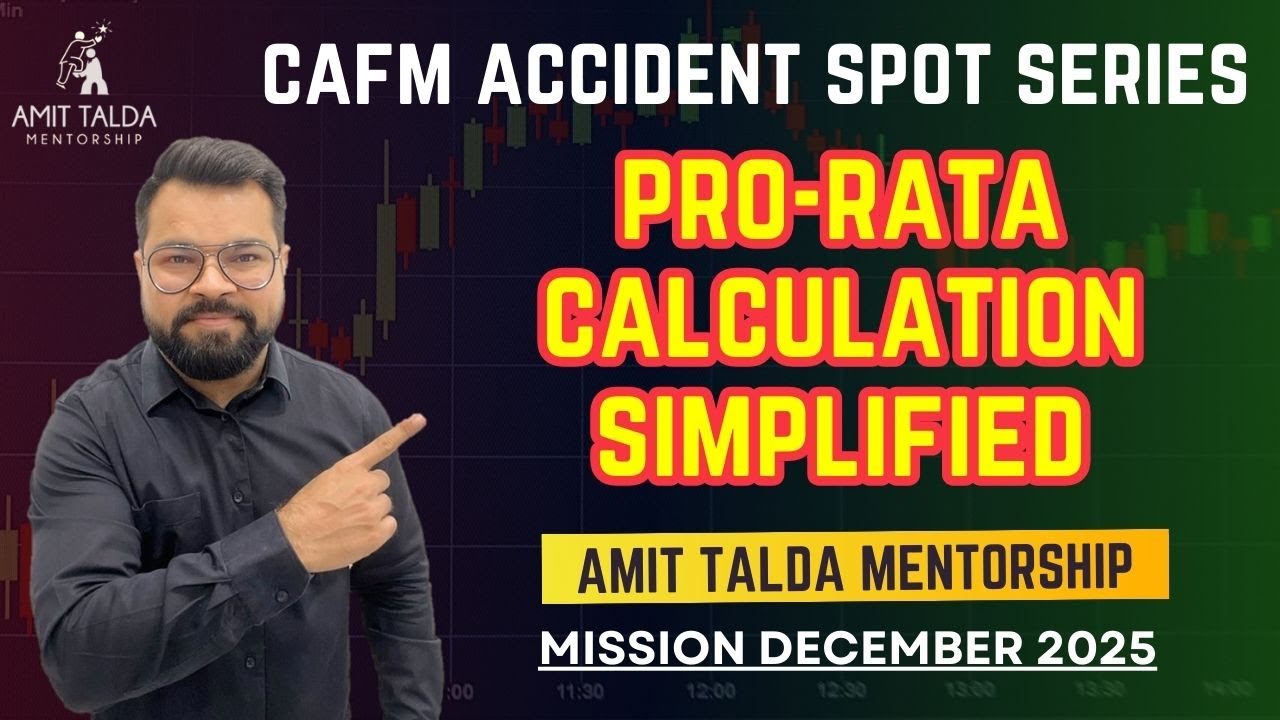 PRO-RATA CALCULATION SIMPLIFIED | CAFM ACCIDENT SPOT SERIES | PART 5 ...