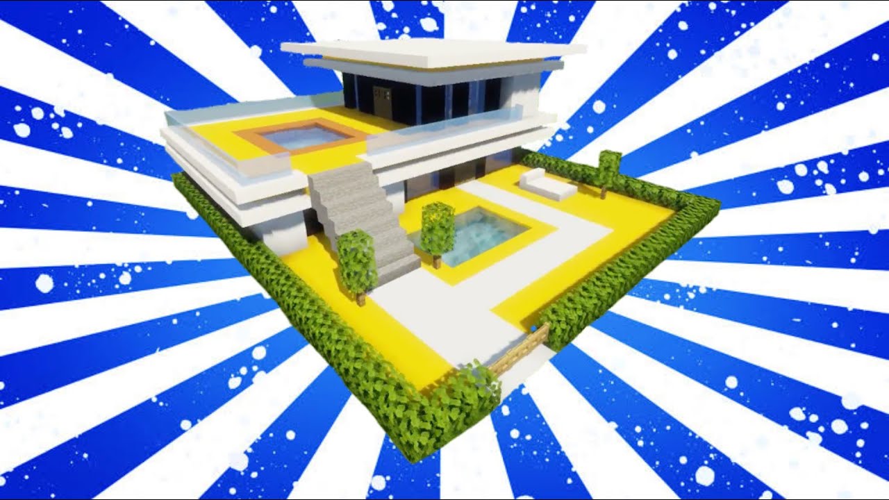 Minecraft : How To Make a Pro Modern House | Minecraft - YouTube