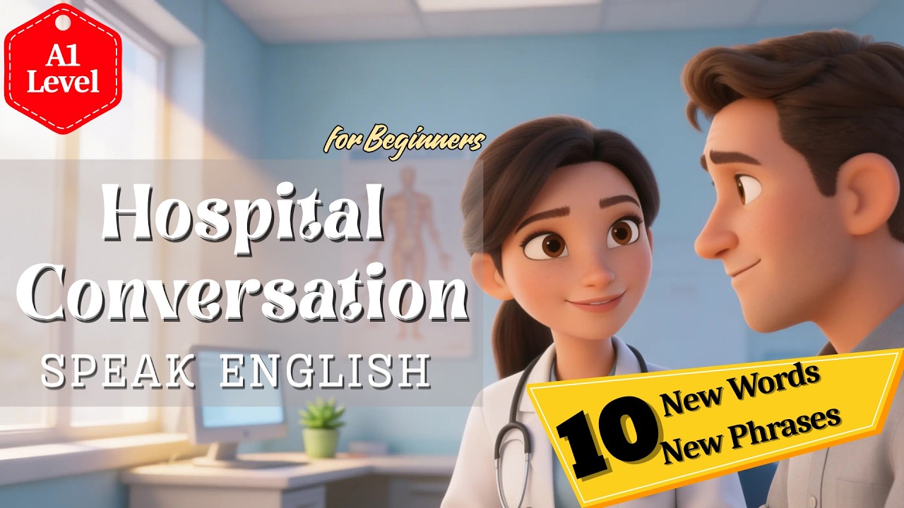 English Conversation | Hospital | Doctor & Patient Dialogue #english # ...