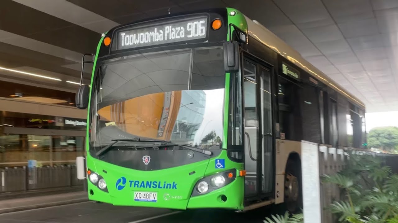 Bus Queensland Toowoomba - XQ 48 FV: Lindberg St to Wilsonton shopping ...