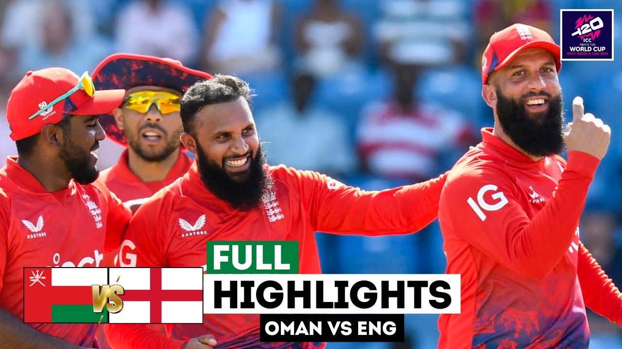 Full Highlights | Oman vs England ICC T20 World Cup 2024 Match ...