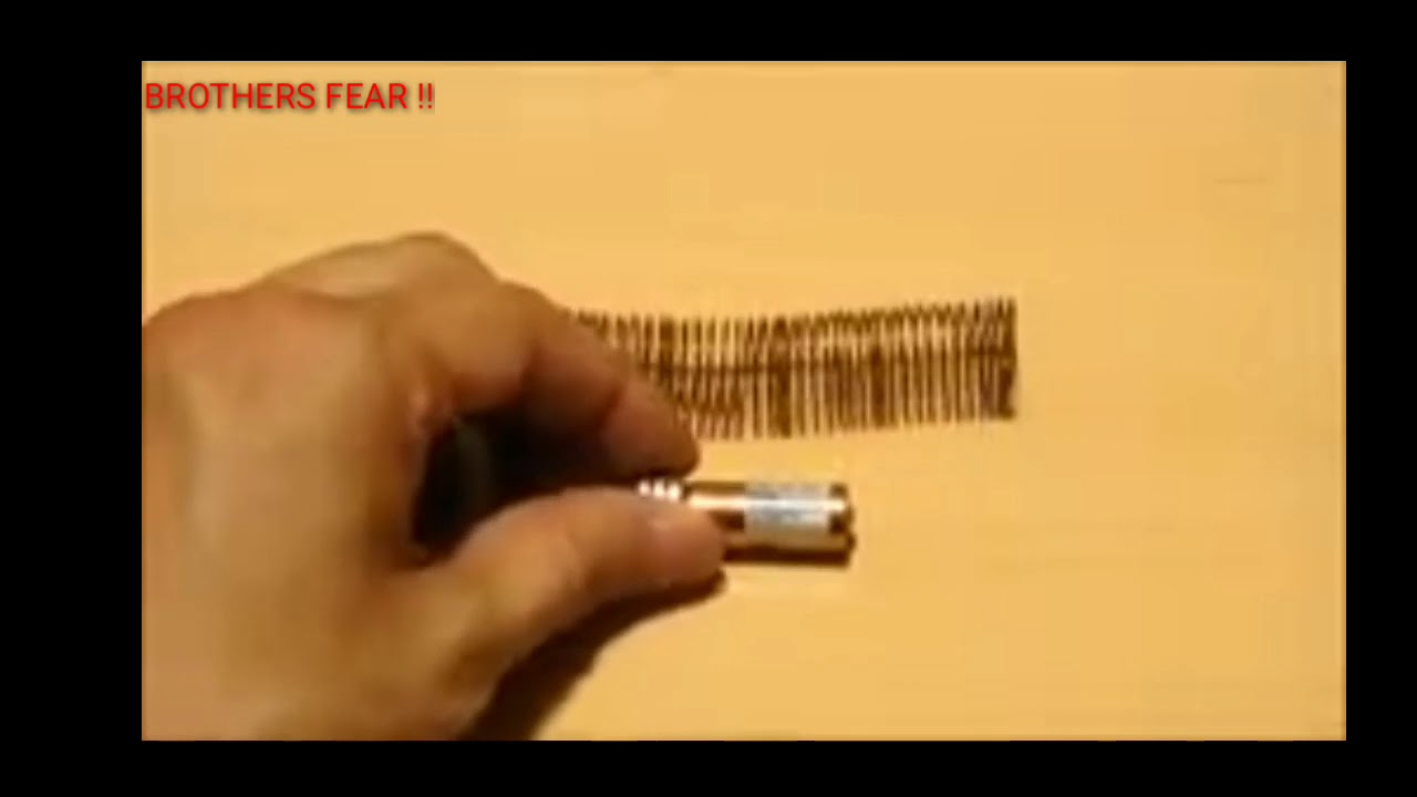 Simple electric Train, Homopolar motor - YouTube