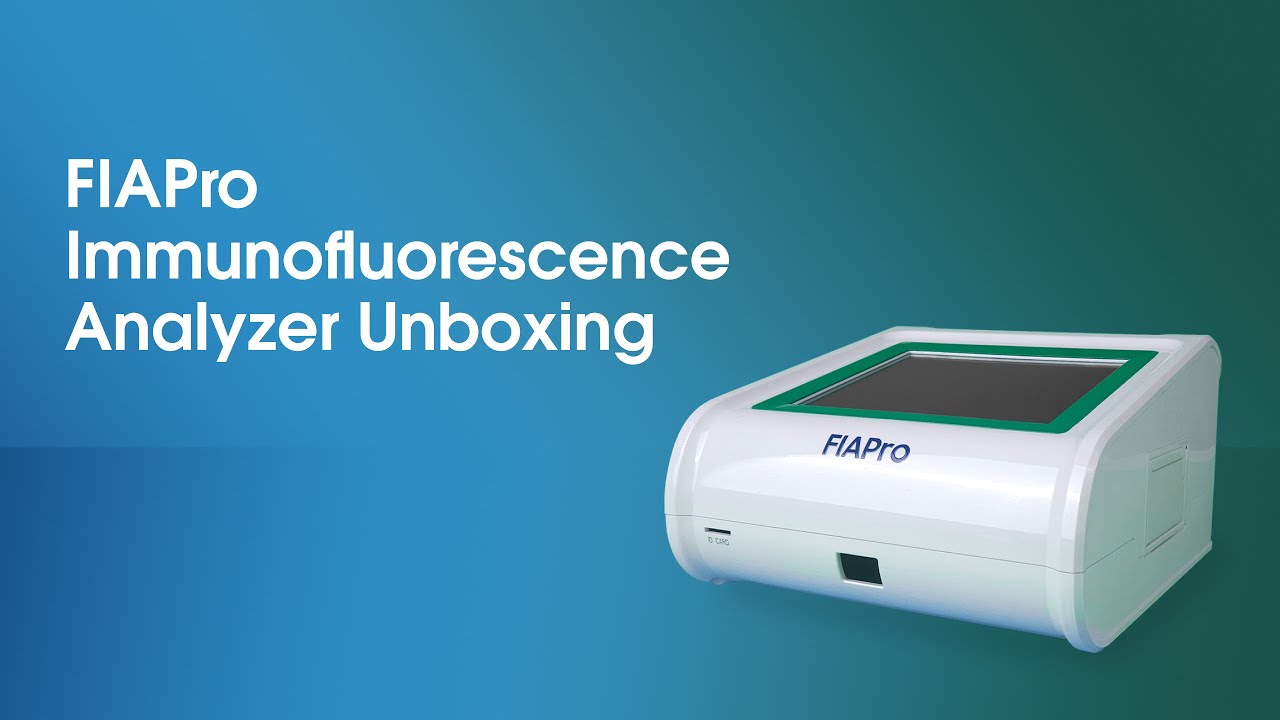 FIAPro Immunofluorescence Analyzer-Unboxing - YouTube
