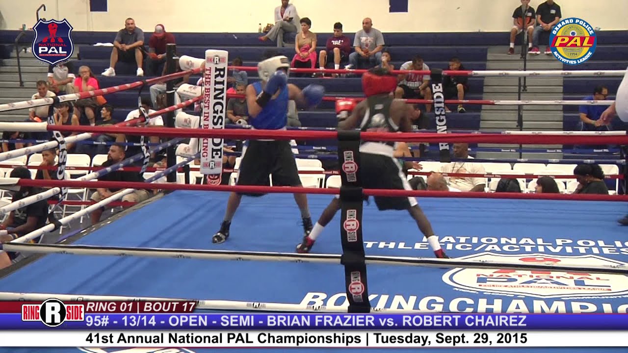 41st Nat. PAL Boxing Tournament | BRIAN FRAZIER vs. ROBERT CHAIREZ ...