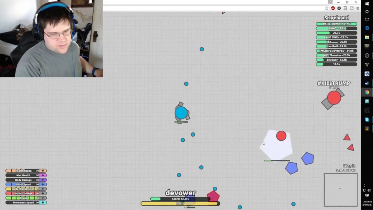 DIEP.IO NEW AUTO TANK - YouTube