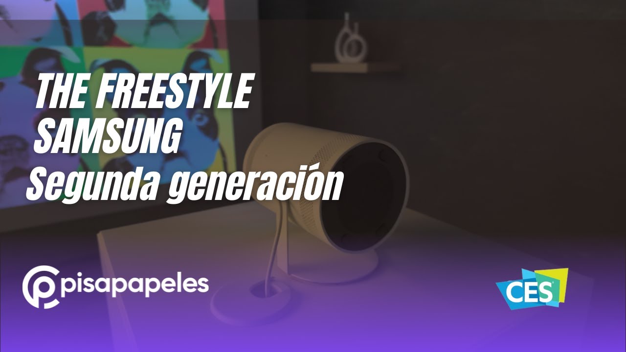 The Freestyle | Visitamos el stand de Samsung en la previa al #CES2024 ...