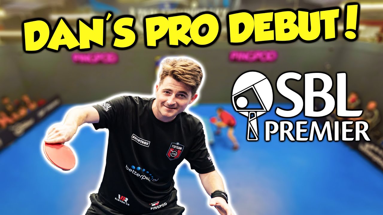 DAN'S PRO DEBUT! TTD Team vs Drumchapel | SBL Prem | TableTennisDaily