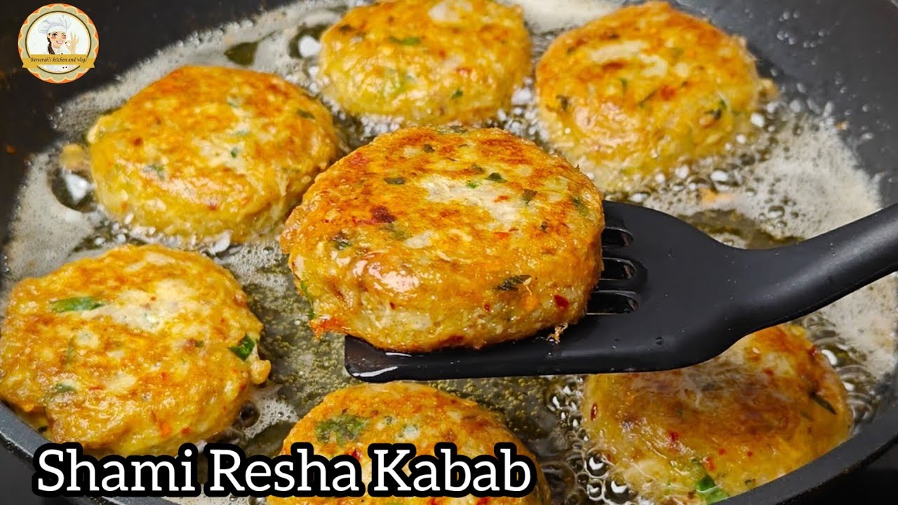 Real Shami Kabab - Special Original Shami Kabab | Instant Kebab Recipe ...